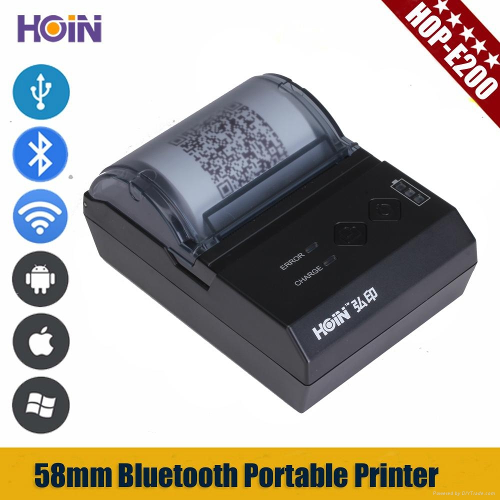 Android Bluetooth Thermal Printer Portable Printer - HOP-E58 - Hoin ...
