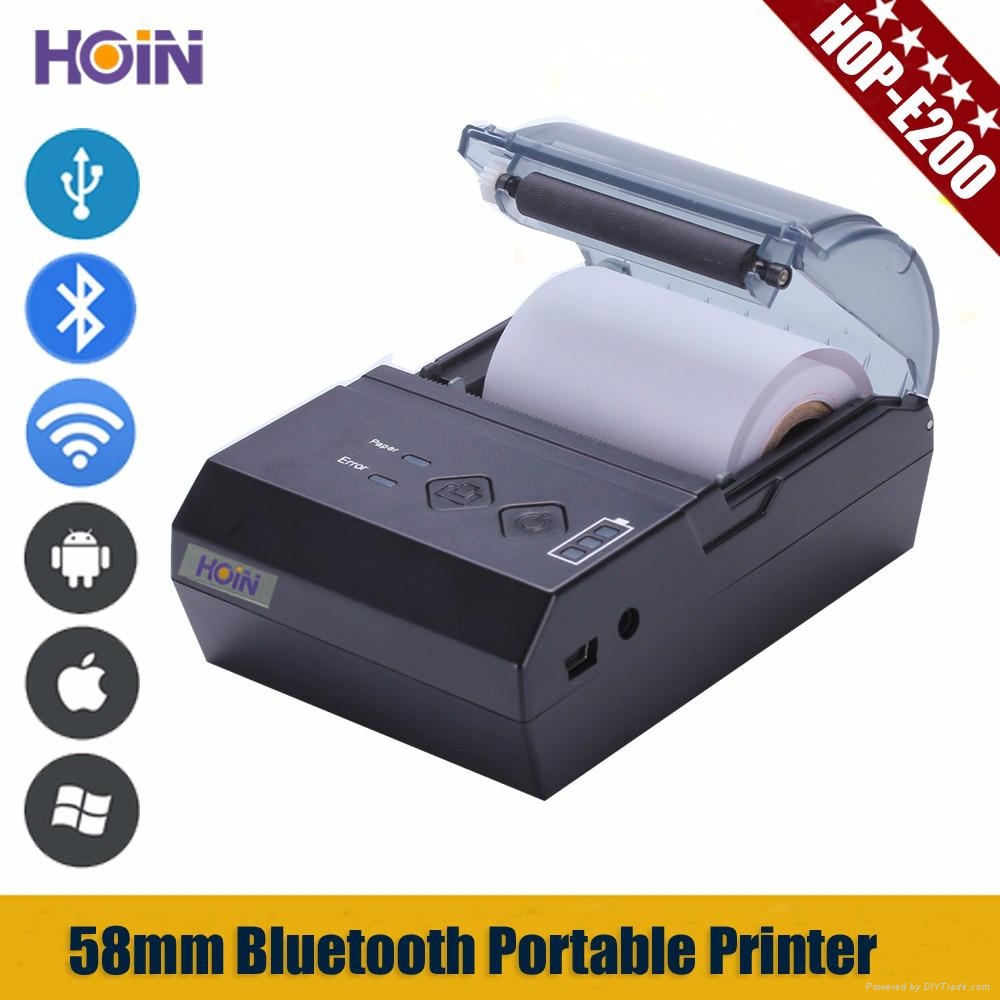 Android Bluetooth Thermal Printer Portable Printer - HOP-E58 - Hoin ...
