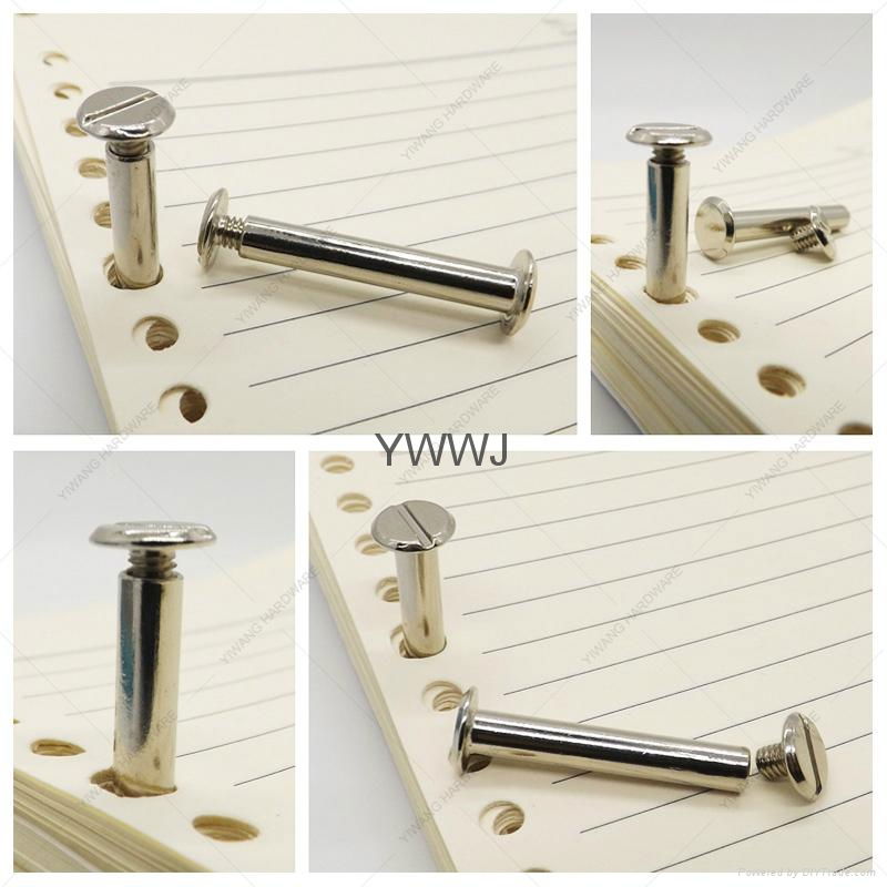 39mm Hot sales book binding screws book binding post chicago screws ...