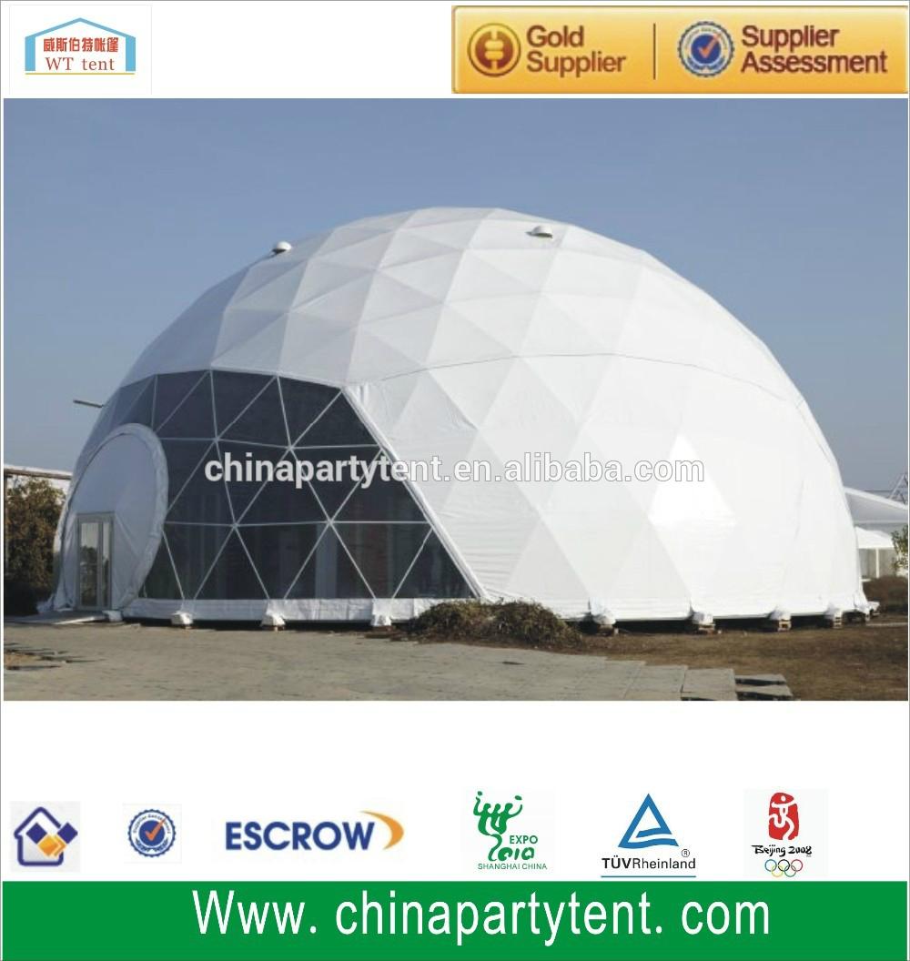 big stainless steel geodesic dome for outdoor events - WT-20 - SUZHOU ...