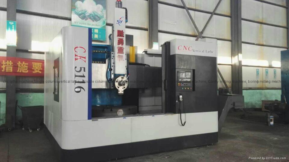 CNC vertical turning lathe VTL machine - CK5116 - hengshui shengyong ...
