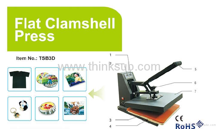 Flat Clamshell Press - TSB3C (China Manufacturer) - Plate Making ...