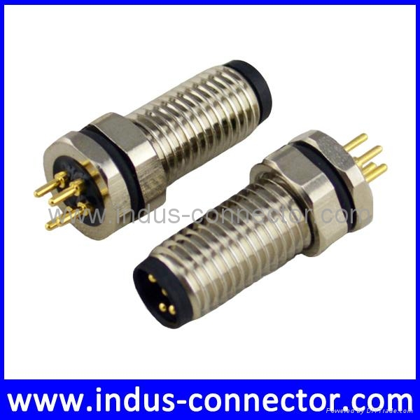 IP67 waterproof 3 pin 4 pin 5 pin male female m8 connector - M8 - Indus ...