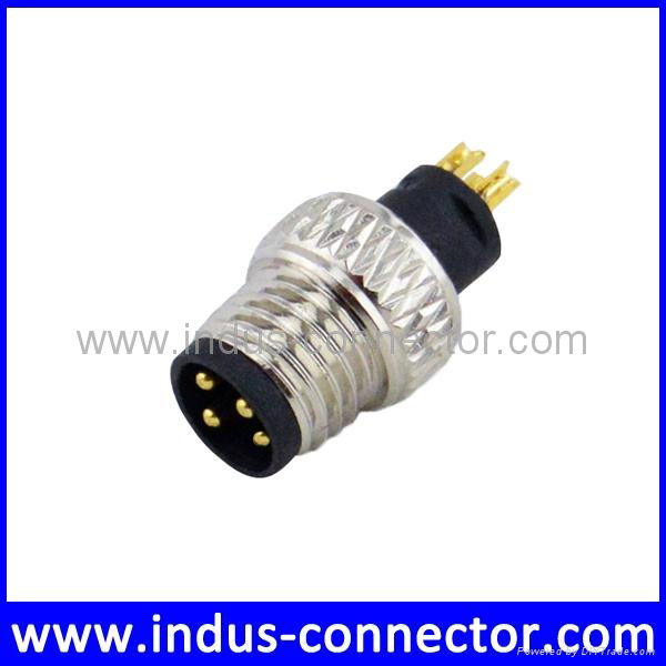IP68 m8 circular connector m8 waterproof connector - M8 - Indus ...