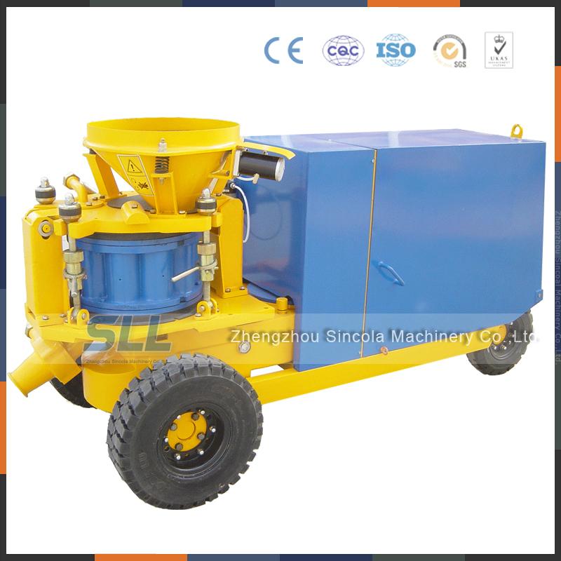 Wet dry mix concrete shotcrete machine - SPZ-5 - SINCOLA (China ...