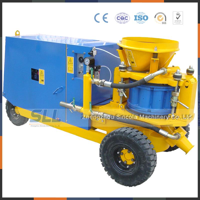 Wet dry mix concrete shotcrete machine - SPZ-5 - SINCOLA (China ...