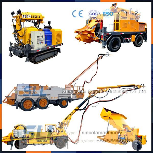 Concrete shotcrete robot - SPZ-30 - SINCOLA (China Manufacturer ...