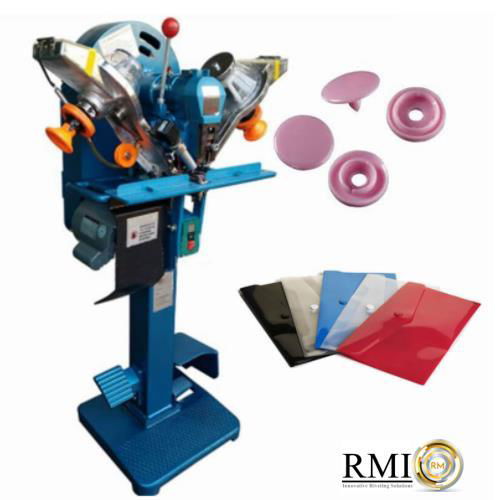 Plastic Button Fully Auto Snap Fastener Machine - RM-S2F - RIVETMACH ...