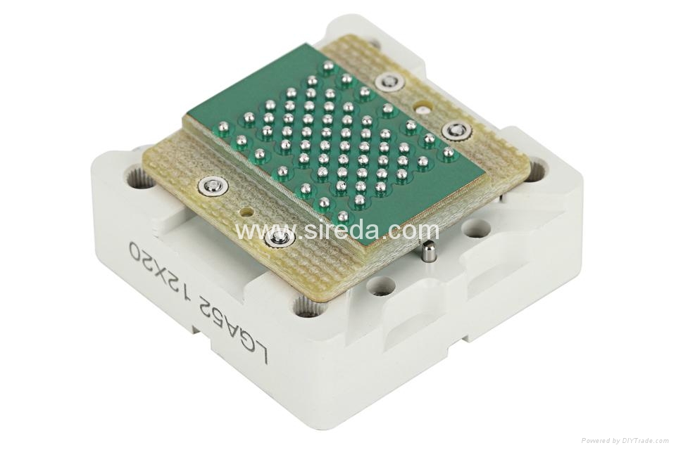 Lga52 Socket F Solution 12x20mm Premium Test Socket 702 0000227