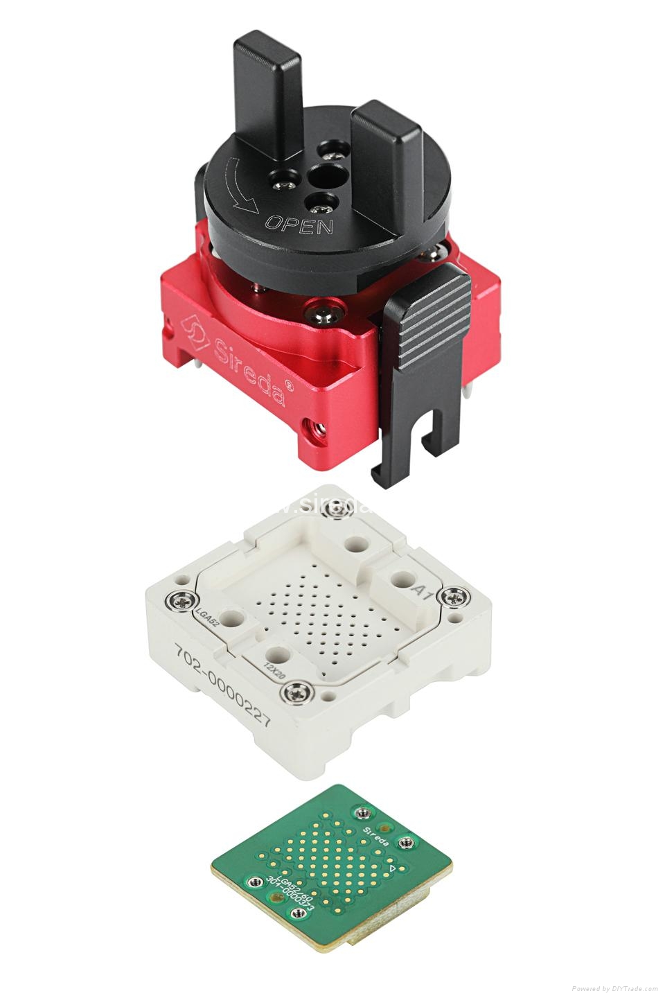 Lga52 Socket F Solution 12x20mm Premium Test Socket 702 0000227