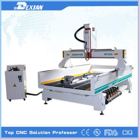 DX 1325 rotary axis 4 axis cnc router machine with Mach3 control system (China Manufacturer ...