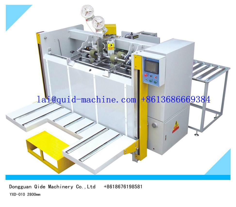 single head carton stitcher - YXD-010 2800mm - Dongguan qide machinery ...