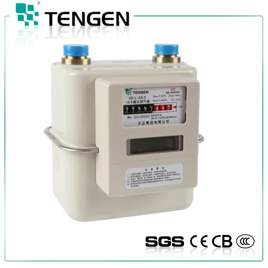 IC Card Prepaid electronic Gas meter - CG-L2.5 - according to customer ...