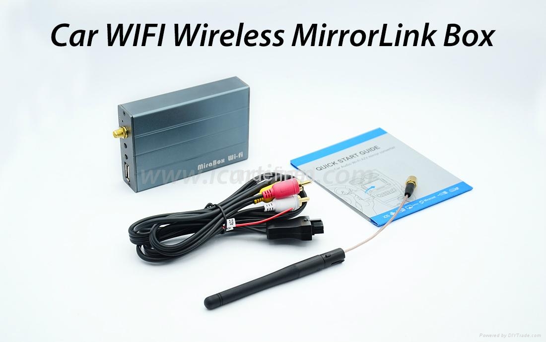 Car WiFi Box Mirror Link Interface Box Miracast Aiplay Allsharecast ...