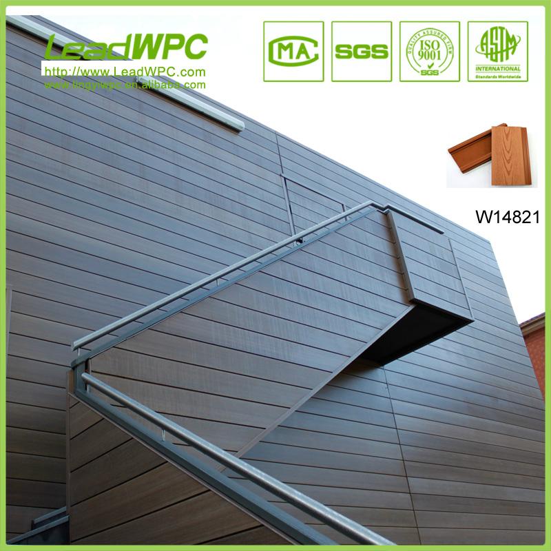 Wood plastic splinter free weather resistant house cladding - LY-IF080 ...