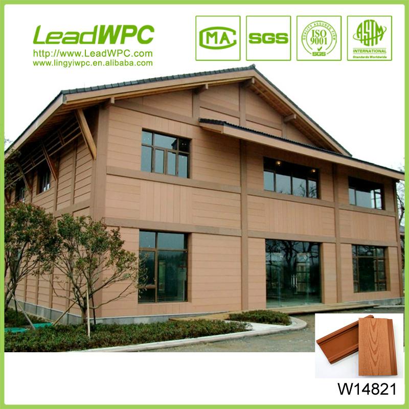 Wood plastic splinter free weather resistant house cladding - LY-IF080 ...