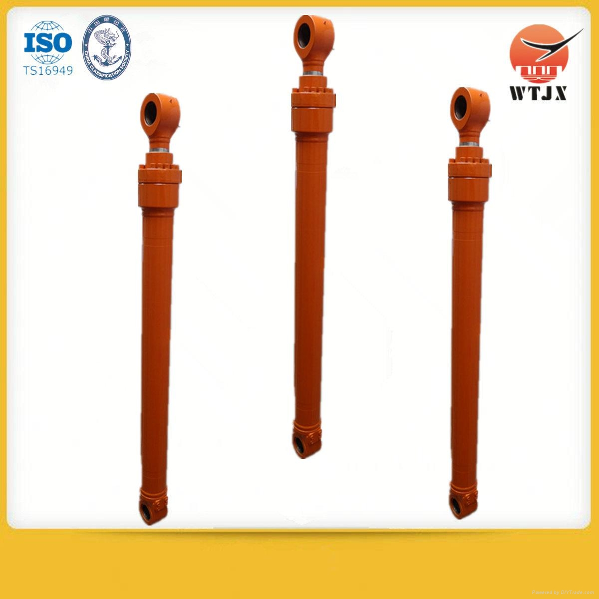 Hyva type multistage telescopic hydraulic ram cylinders for tipper ...