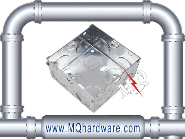 Galvanized Steel 3*3 GI Junction Box - MQ33 - MQ (China Manufacturer ...