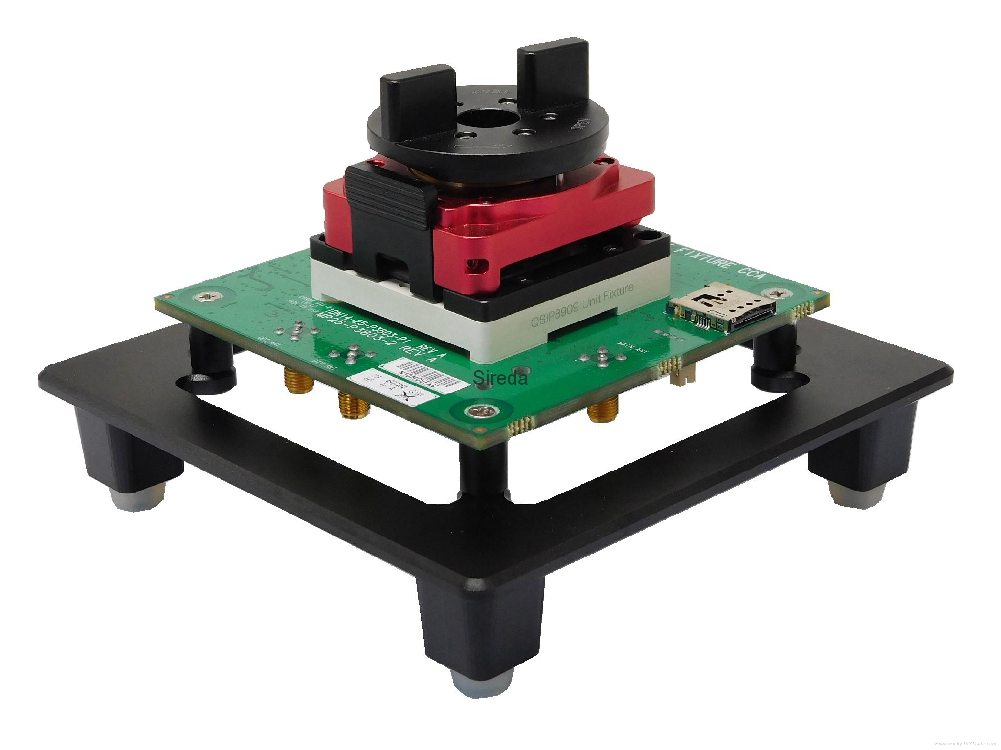 tester fixture ic test BGA test socket on PCB board - Sireda (China ...