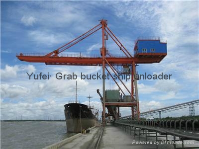 Grab bucket ship unloader - YUFEI (China Manufacturer) - Lifting ...