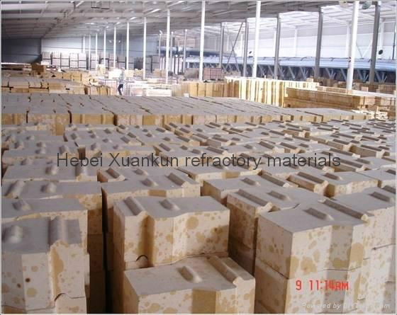 High temperature brick Anti acid brick for glass kiln - BG-96A ...