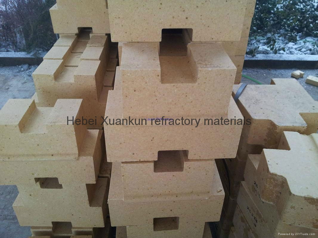 High temperature brick Anti acid brick for glass kiln - BG-96A ...