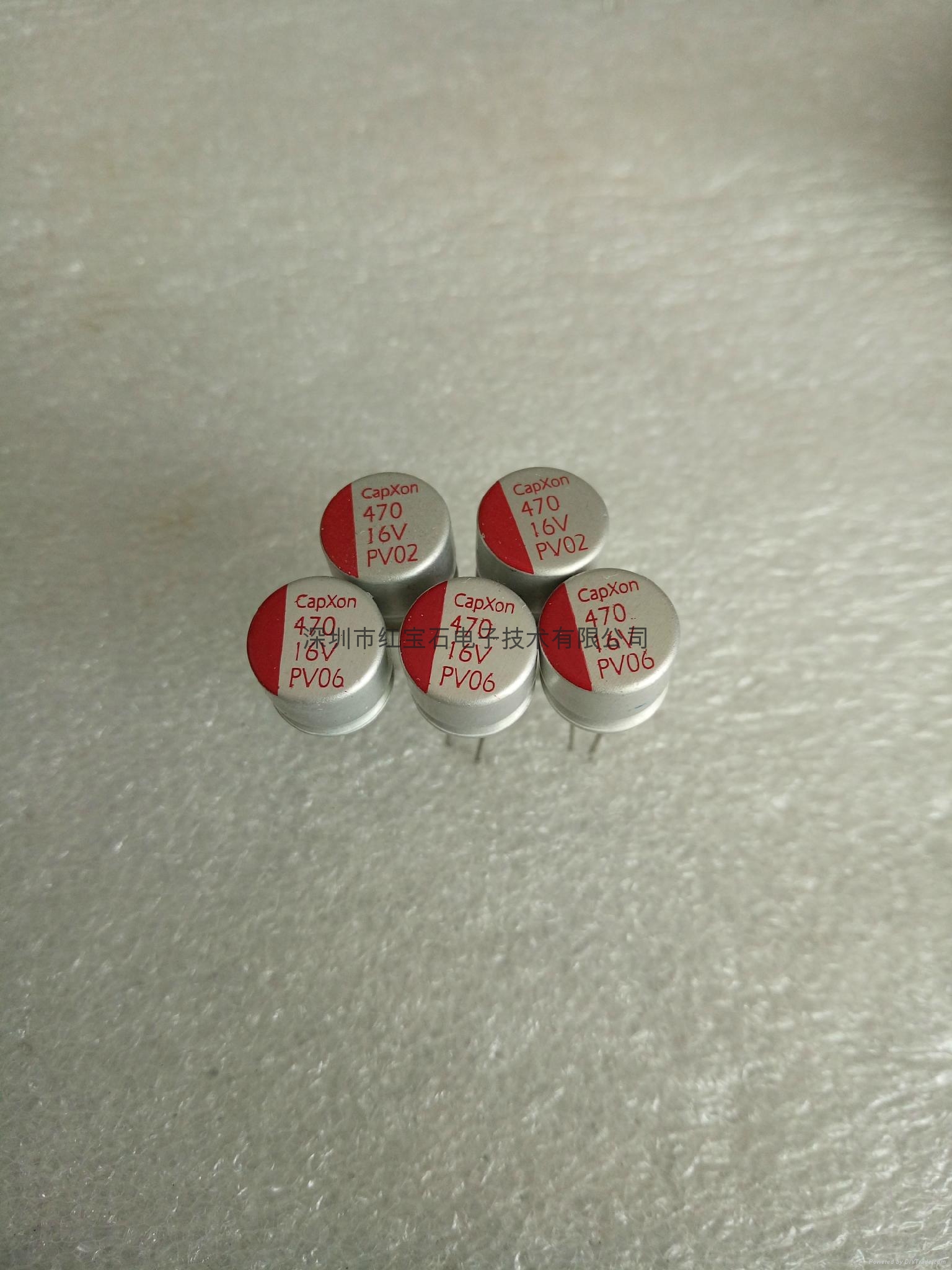 Capxon solid electrolytic capacitor - 470UF16V 10X13 - Capxon KaiPuSong ...