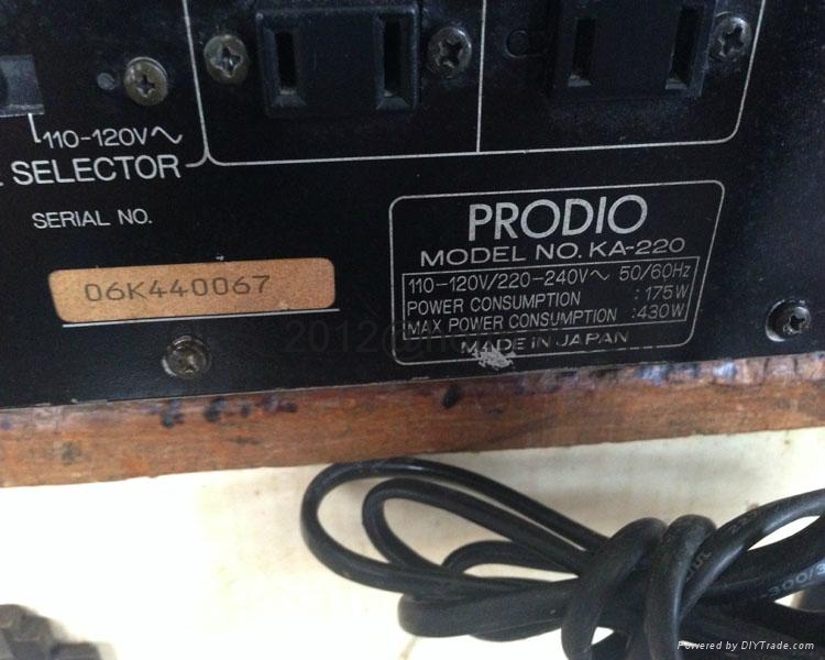 Original Japan Professional KTV Amplifier Prodio KA220 (China Trading ...