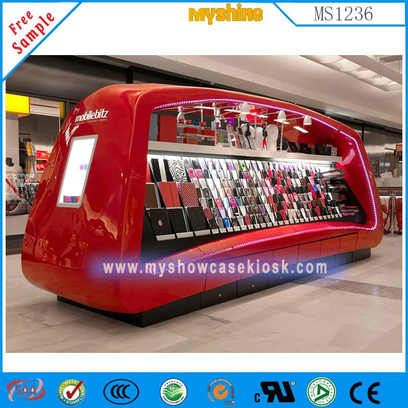 Customized free design modern phone showcase for sale - MS1220 ...