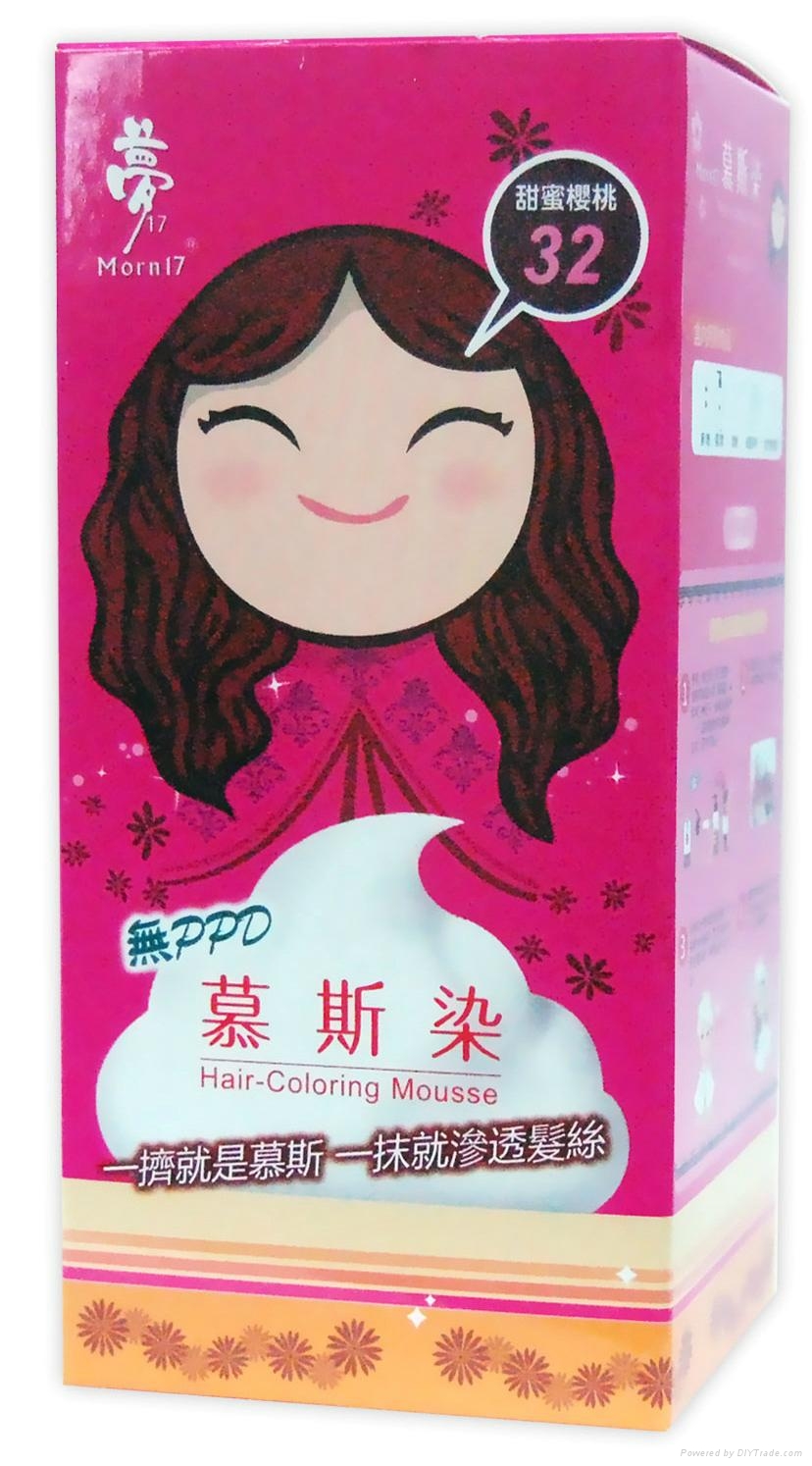 Hair-Coloring Mousse - Moon 17 (Taiwan Services or Others) - Personal ...