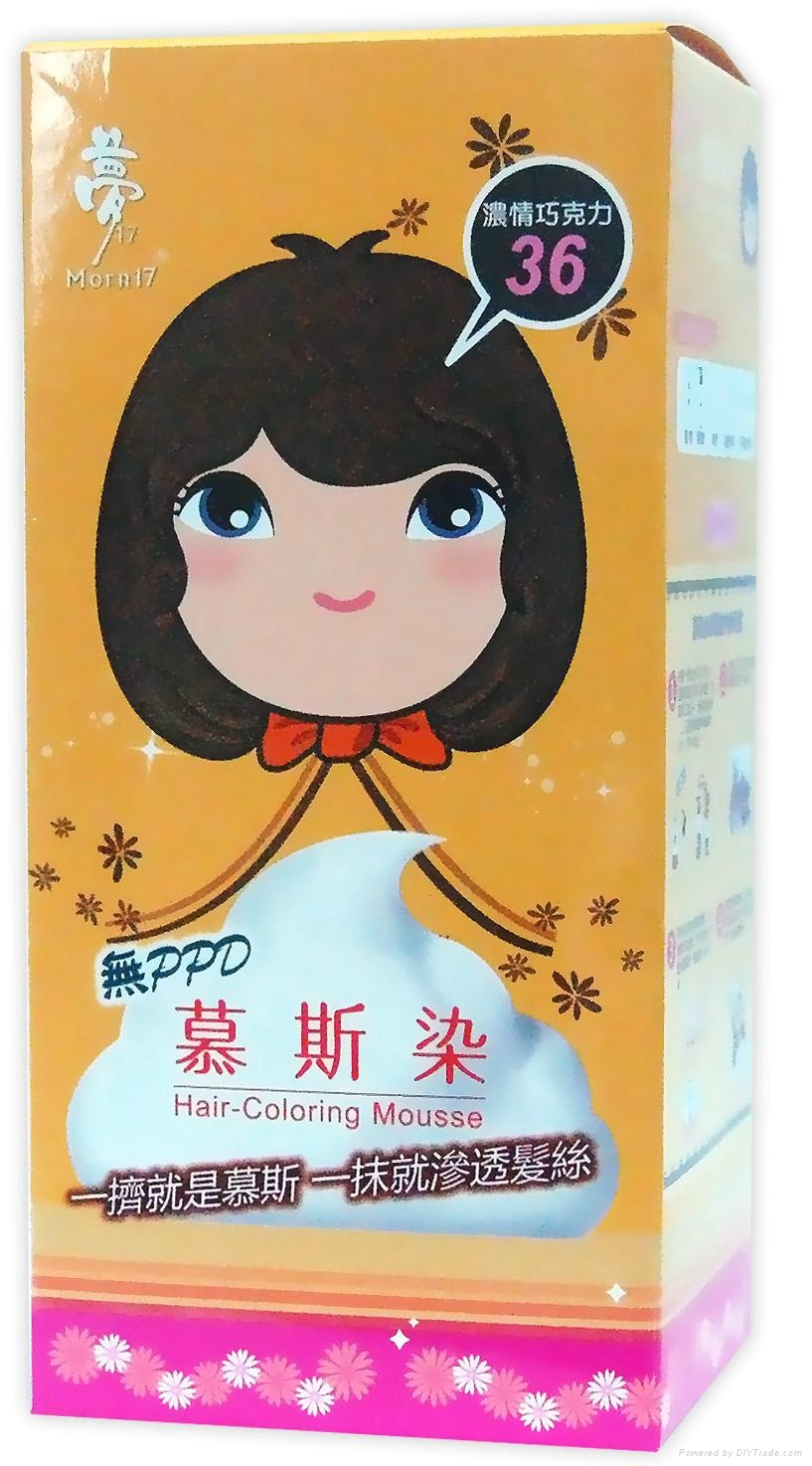 Hair-Coloring Mousse - Moon 17 (Taiwan Services or Others) - Personal ...