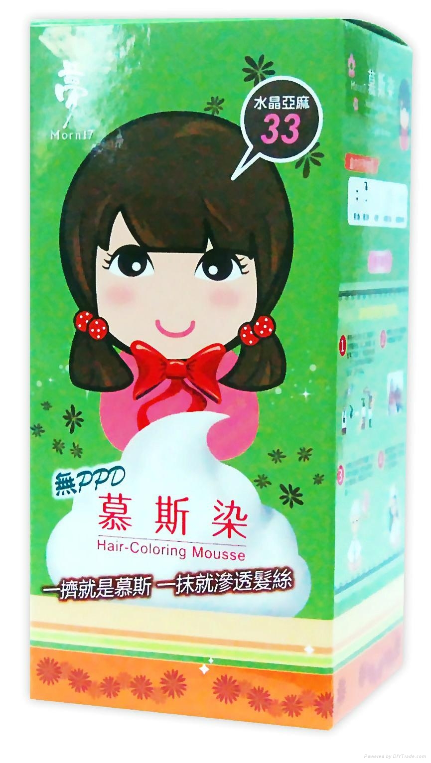 Hair-Coloring Mousse - Moon 17 (Taiwan Services or Others) - Personal ...
