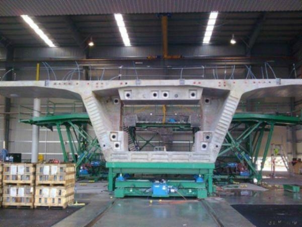 segment box girder precast girder assembly formworks for bridge
