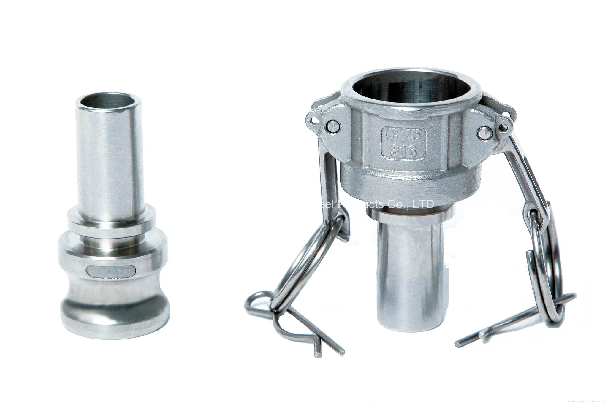 China factory SUPPLY Stainless Steel DIN2828 Camlock coupling Type E C ...