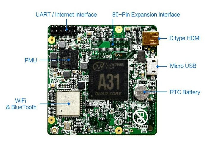 Allwinner A31 Open-Source Development Kit Mixtile Mega-Q - FC-003 ...