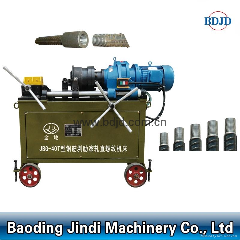 electric automation steel rebar thread rolling machine with low price ...