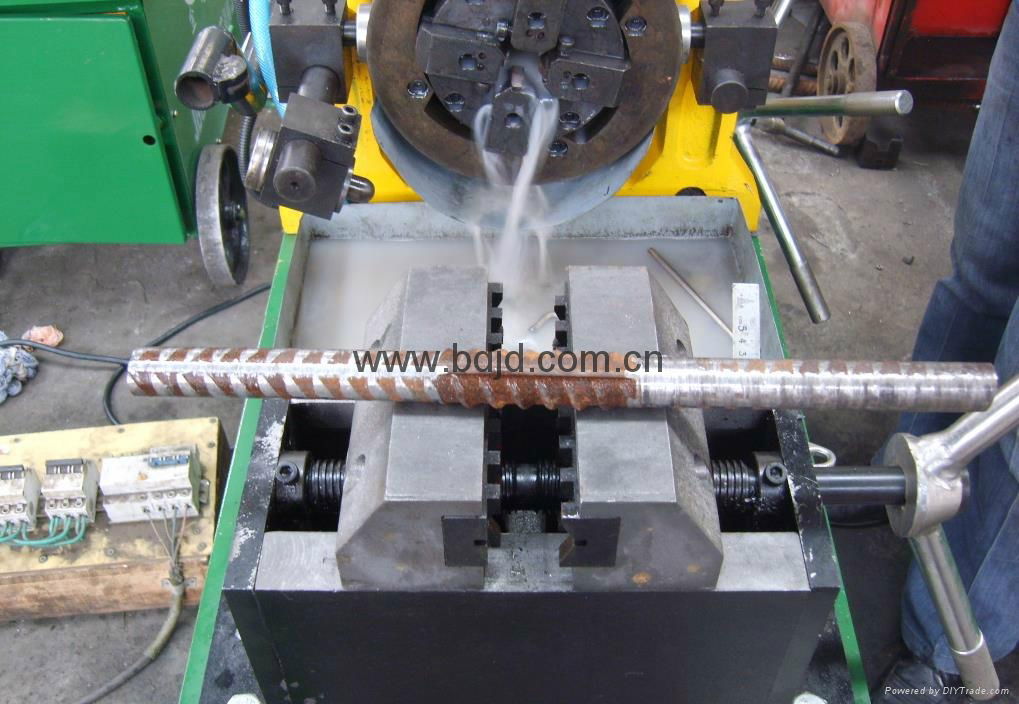 rod screw making machine bar threading machine steel rebar thread ...