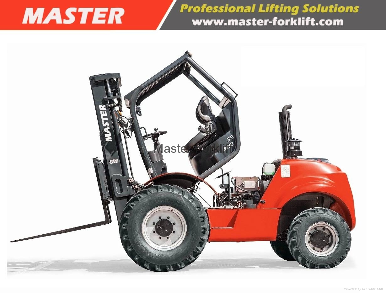 Master 4WD Rough Terrain Forklift - FD15-FD50 - MASTER (China ...