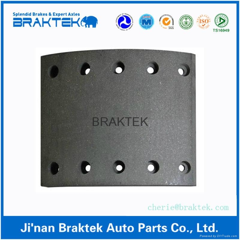brake lining 19032 for semi trailer - Braktek (China Trading Company ...