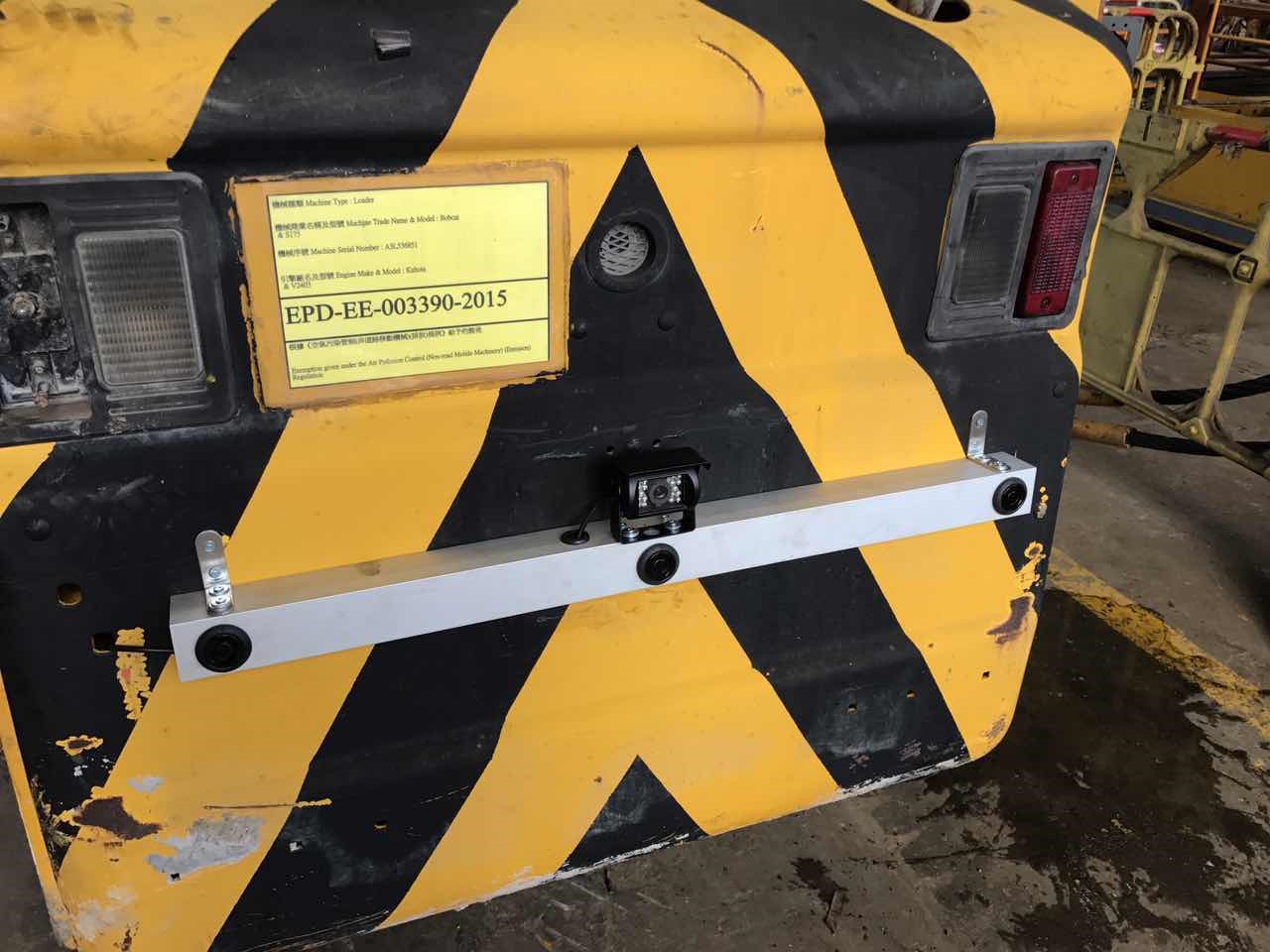 2017NEW Design Forklift reverse parking sensor system with Rear view ...