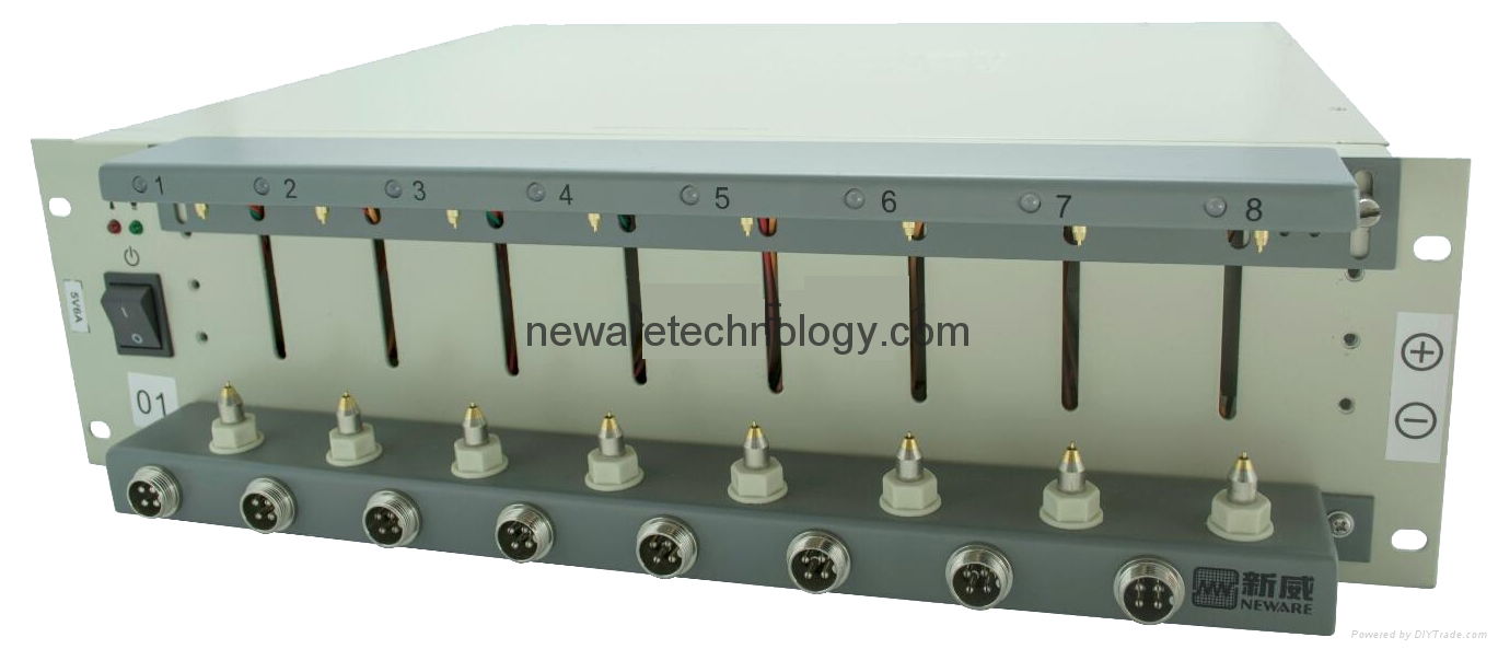 8 Channel Battery Tester with Software for Research BTS-5V - BTS 4000 ...