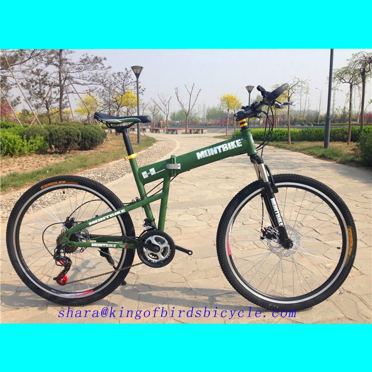 folding mountain bike 21speed foldable mtb china alibaba manufacturer ...
