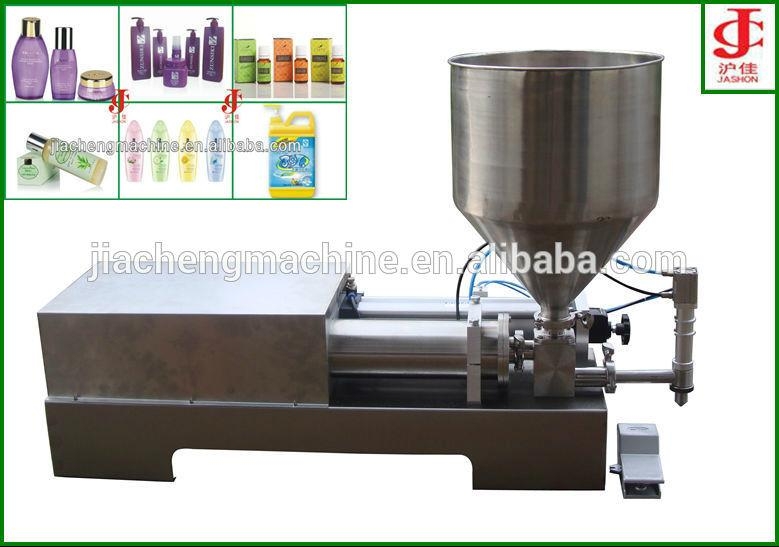 Semi Automatic Shampoo semi Fluids Filler - GFD - Hujia (China ...