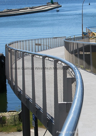 Bridge rope mesh - GM-F - Guimao (China Manufacturer) - Roadway Safety ...