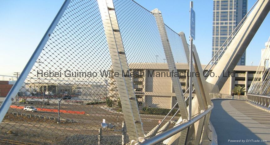 Bridge rope mesh - GM-F - Guimao (China Manufacturer) - Roadway Safety ...