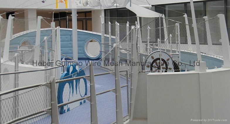 Stainless steel wire mesh for children’s playground - GM-F - Guimao ...