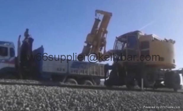 Mait hr180 rotary piling rig kelly bar - SW/JS440-4*14.5 - Shenwei ...