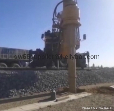 Mait hr180 rotary piling rig kelly bar - SW/JS440-4*14.5 - Shenwei ...