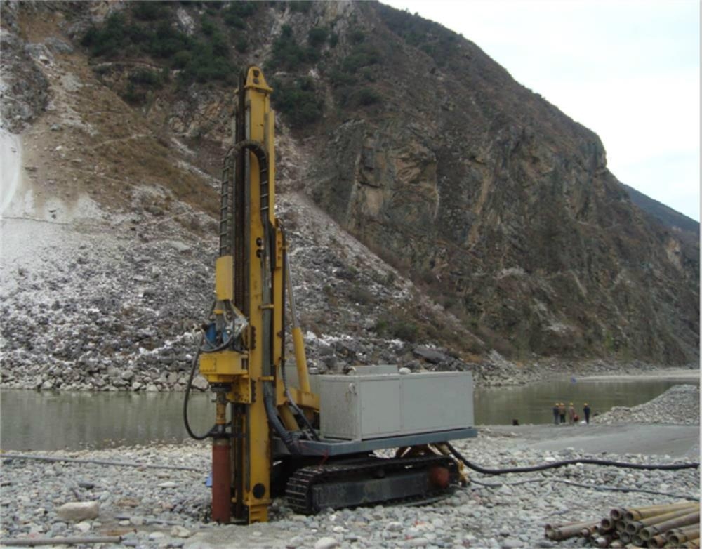 High performance crawler rock drilling machine - GEC (China ...