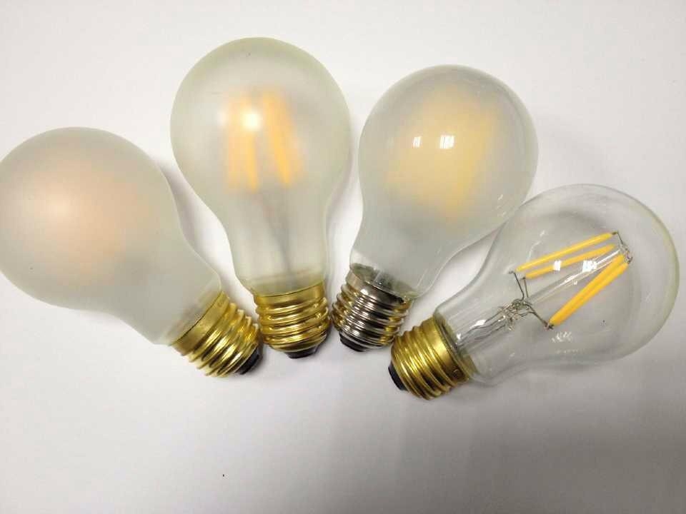 classic Edison lamp frosted glass A60 Led filament bulb led lighting ...